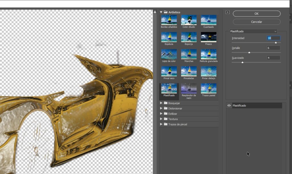 color dorado en photoshop - Visualbit Studio
