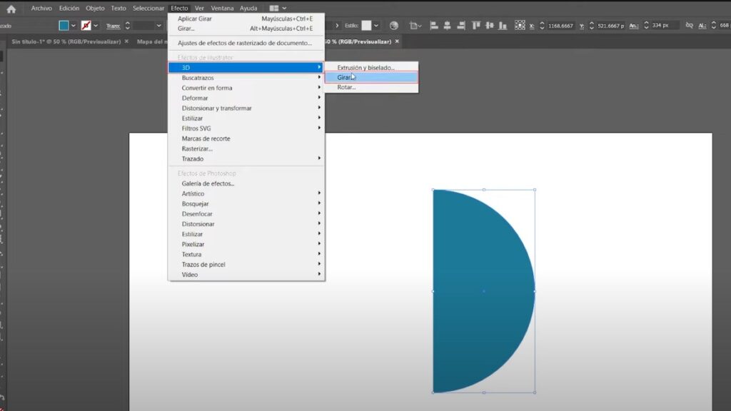 Efecto 3D con Adobe Illustrator - Visualbit Studio
