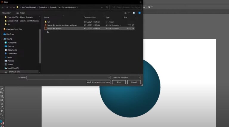 Efecto 3D con Adobe Illustrator - Visualbit Studio